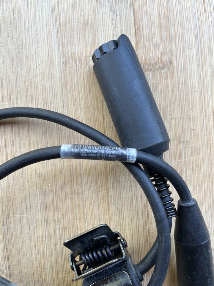MK/AP-27A PTT Cable MBITR PRC 10-pin, 7-pin | eBay