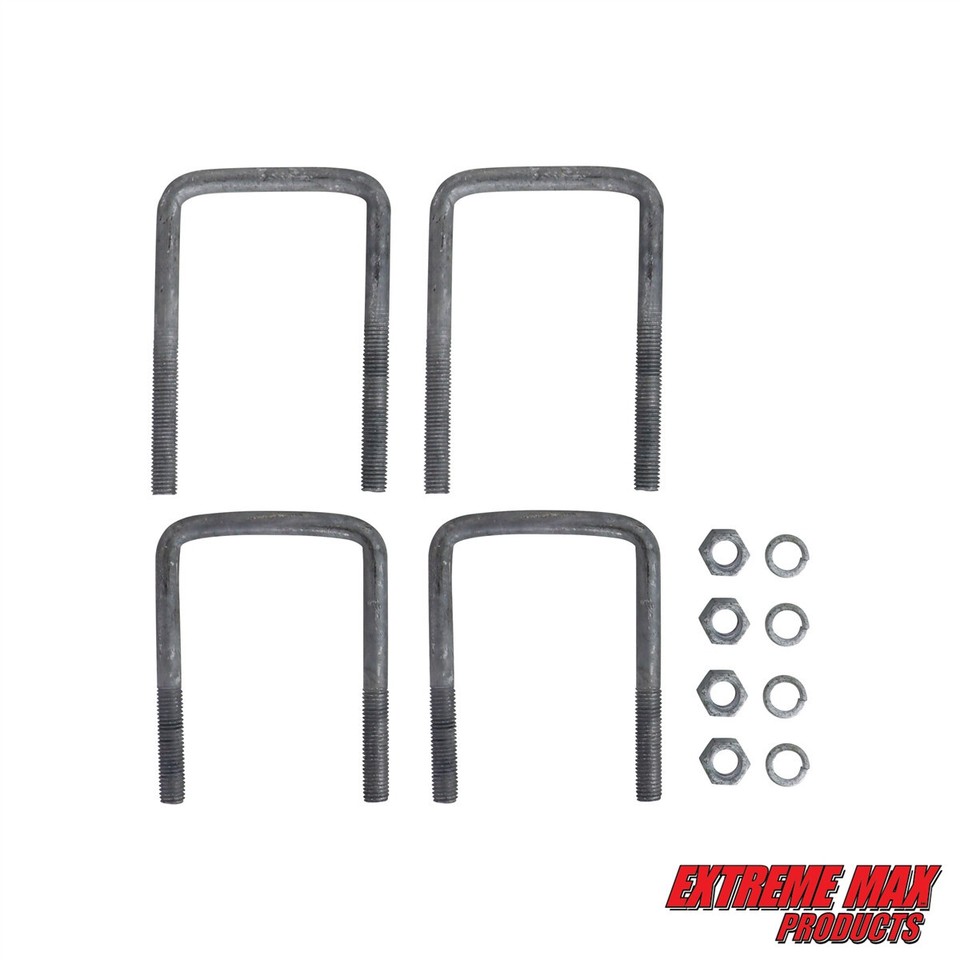 Extreme Max 3006.6812 Galvanized Trailer Tongue Step - Double | eBay