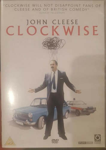 CLOCKWISE RARE DELETED DVD JOHN CLEESE MONTY PYTHON BRITISH COMEDY ...