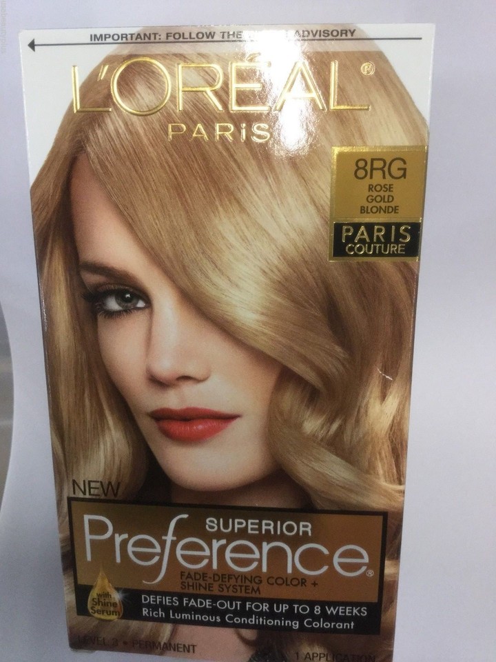3 X L'Oreal Superior Preference Paris Couture Hair Color ROSE GOLD ...