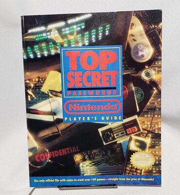 Top Secret Passwords Nintendo Power Player's Strategy Guide NES SNES ...