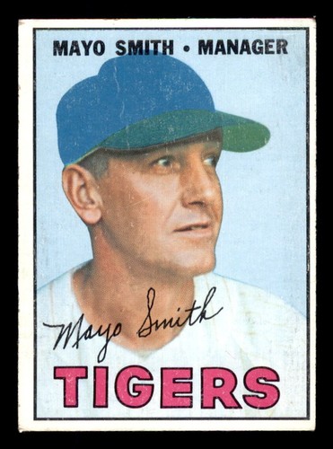 1967 Topps Baseball #321 Mayo Smith GD *e1 | eBay