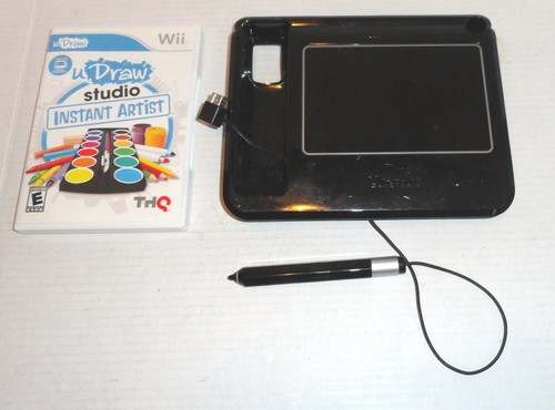 uDraw Studio Instant Artist with uDraw Game Tablet (Nintendo Wii, 2011 ...