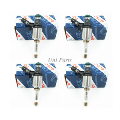 06H906036P For VW GTI Tiguan AUDI A3 A4 A5 Q5 2.0T 4 x OEM Bosch Fuel ...