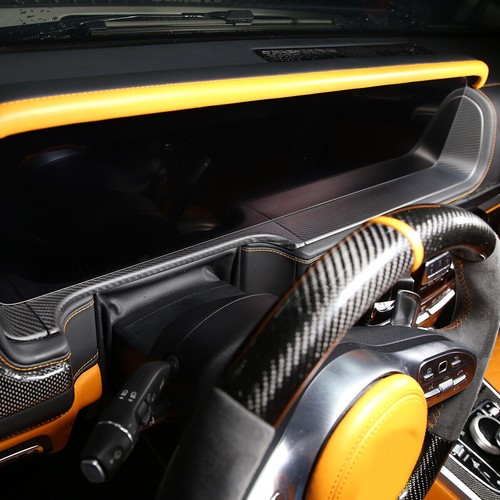 For 2019-22 Benz G W463 G500 G63 Matte Carbon Fiber Dashboard Display ...