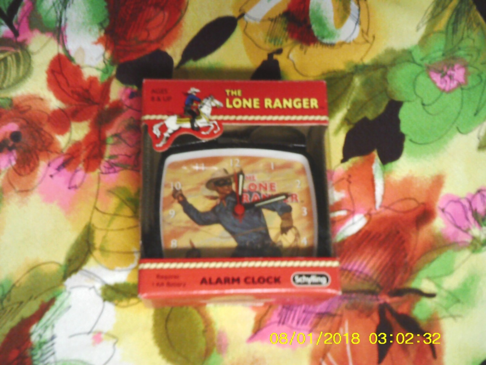 Lone Ranger Alarm Clock By Schylling AA Battery Not Included for sale ...