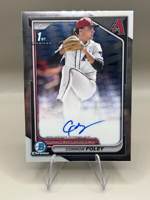 2024 Bowman Chrome Draft 1st - Autograph #CPA-CF Connor Foley ...