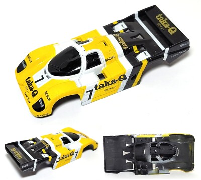 1990 TYCO Formula Japanese IMSA Porsche 962 TAKA-Q #7 HO Slot Car 8808 ...
