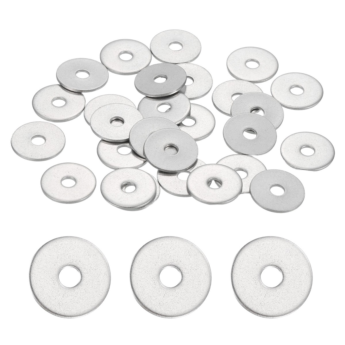 Black Washers Home Depot 100pcs 1/4" X 1" Black Fender Washers - 304 ...