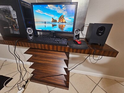 **DESKTOP COMPUTER** Tower, Monitor Full HD , Speaker System with ...
