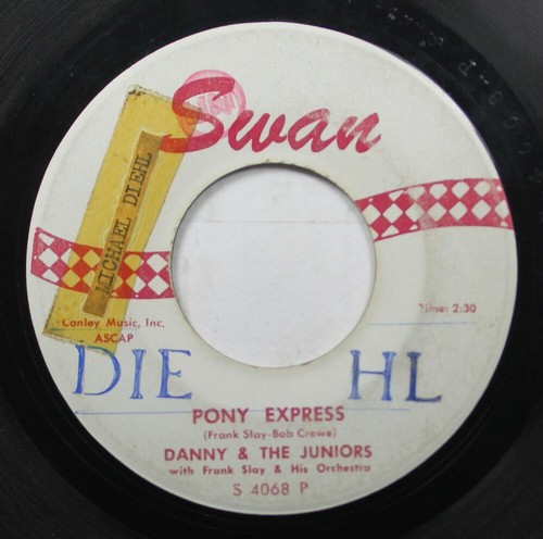 50S & 60S 45 Danny & The Juniors With Frank Slay & His Orchestra - Pony ...