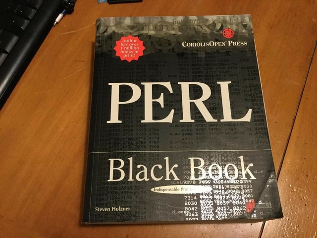 Black Bks.: Perl Black Book by Steven Holzner (1999, Trade Paperback) for sale online | eBay