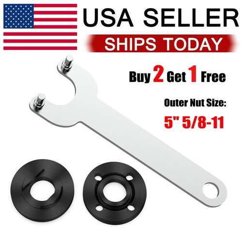 Grinder Flange Angle Spanner Metal Lock Nut for Dewalt Milwaukee Makita ...