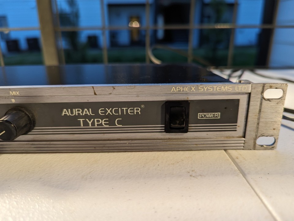 VINTAGE Aphex Aural Exciter Type C 103A 2 Channel Rackmount Harmonic ...