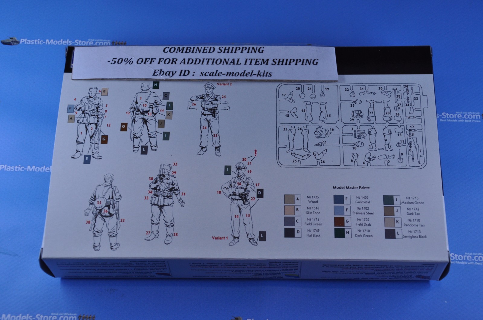 Master Box 3510 German military men (1939-1942) model scale 1/35 | eBay