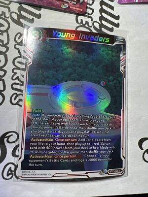 Young Invader BT13-028 C Holo NEW Supreme Rivalry | eBay