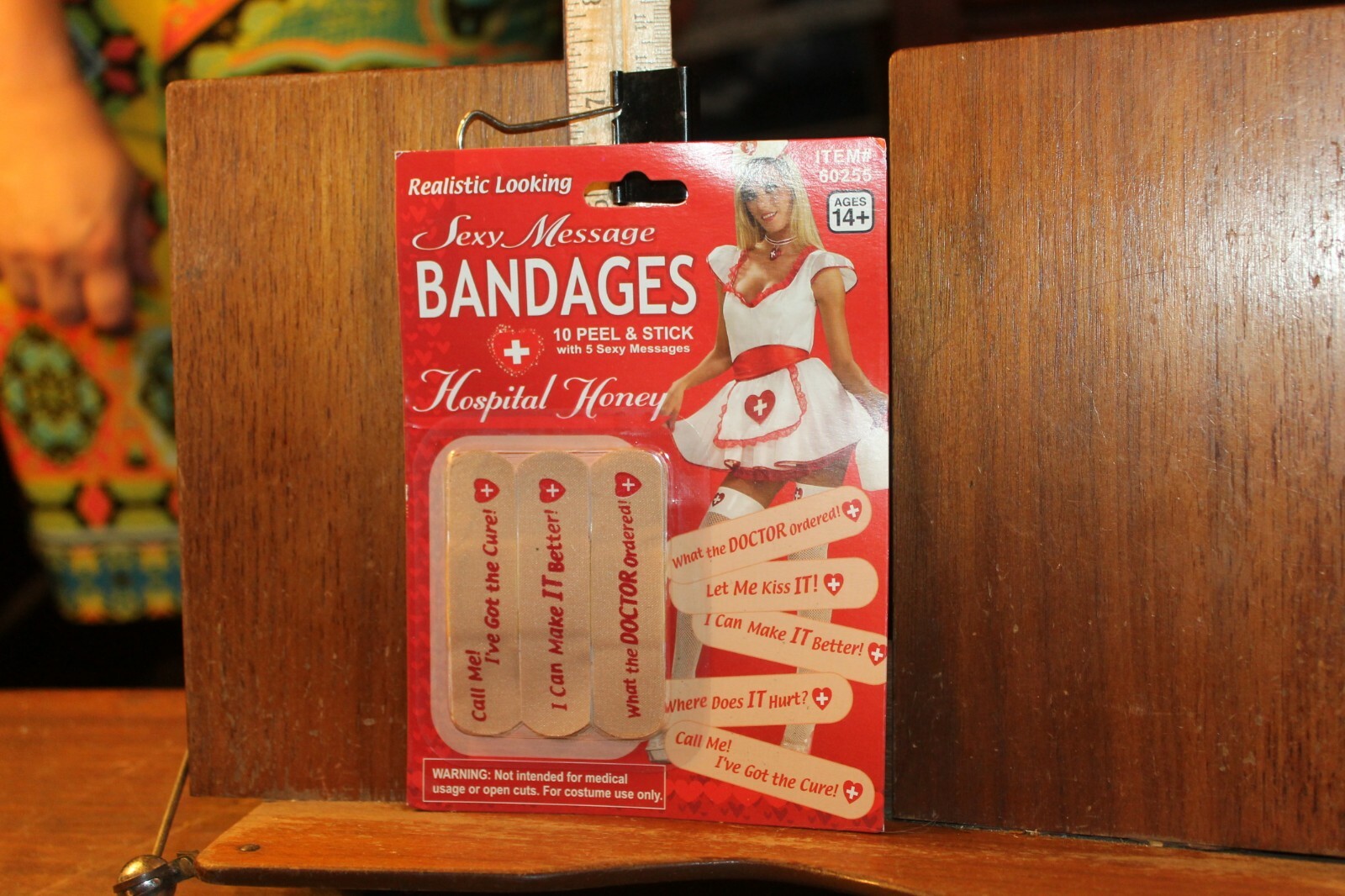 Sexy Message Costume Bandages Hospital Honey 10 Peel and Stick | eBay