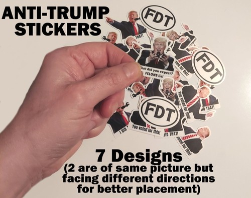 I did that trump stickers You voted for this tariff Anti-Trump sticker ...