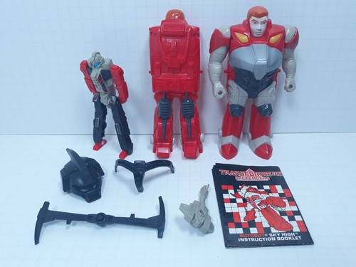 Transformers G1 Vintage Pretender Sky High 100% complete with ...