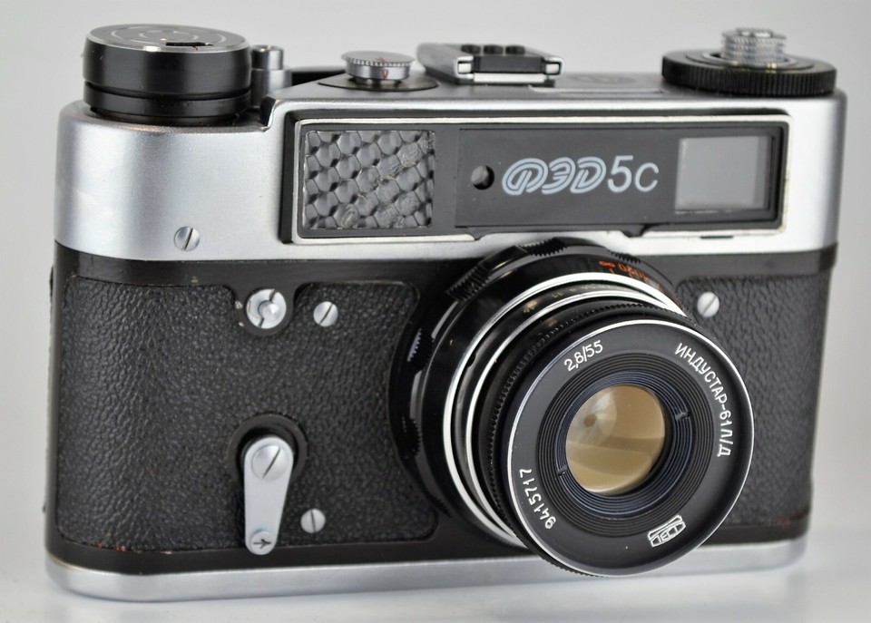 EXC! NEVER USED! 70-YEARS FED PLANT ANNIVERSARY USSR "FED-5C" camera ...