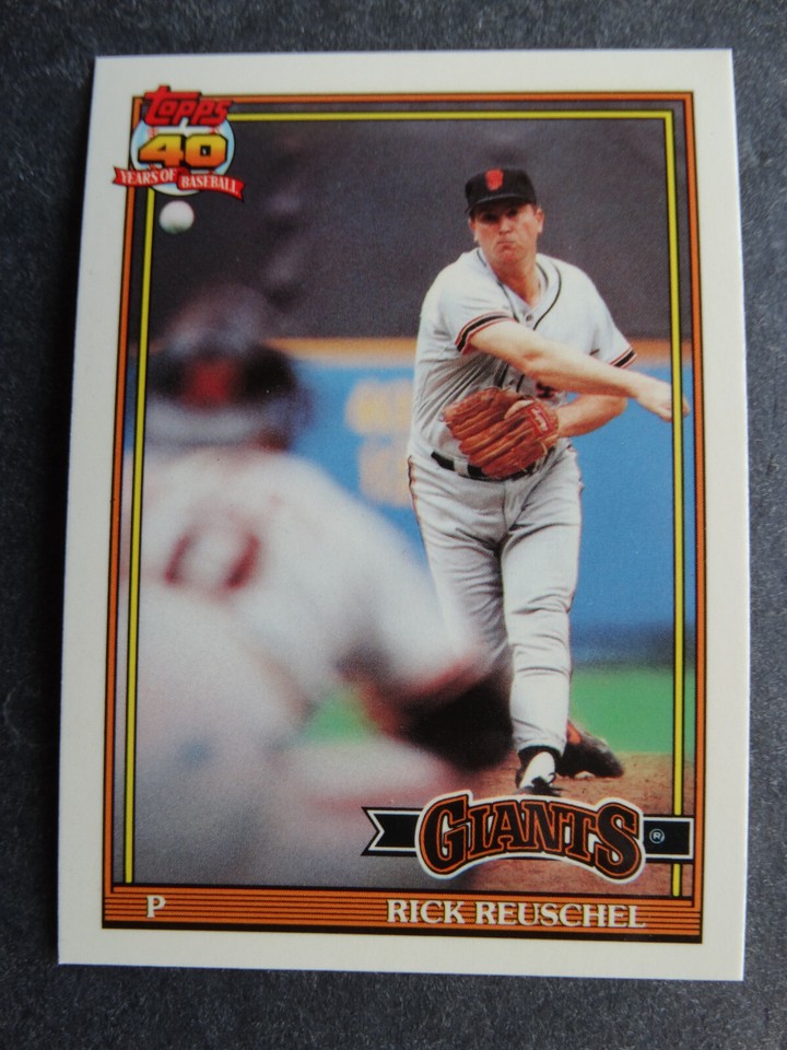 1991 Topps Tiffany Baseball Cards Complete Your Set You U Pick From ...