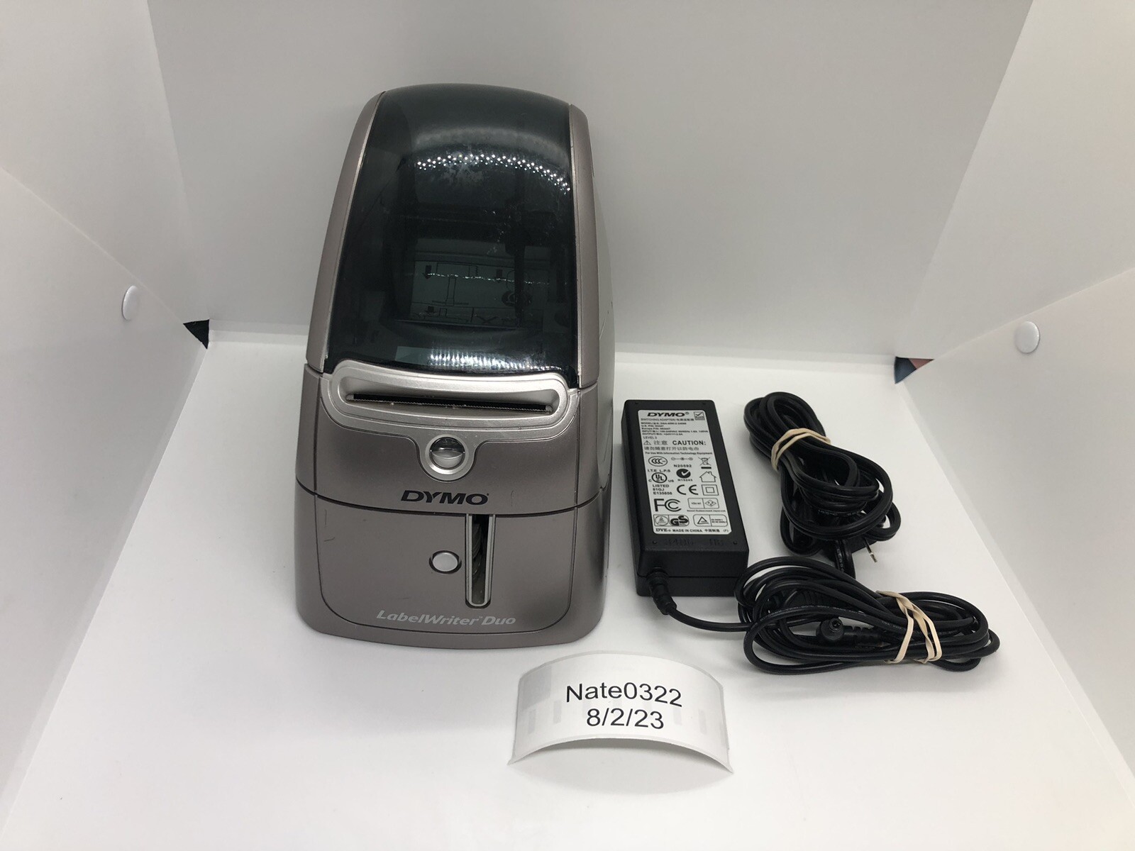 DYMO LabelWriter Duo Model 93105 Thermal Printer With Labels for sale ...