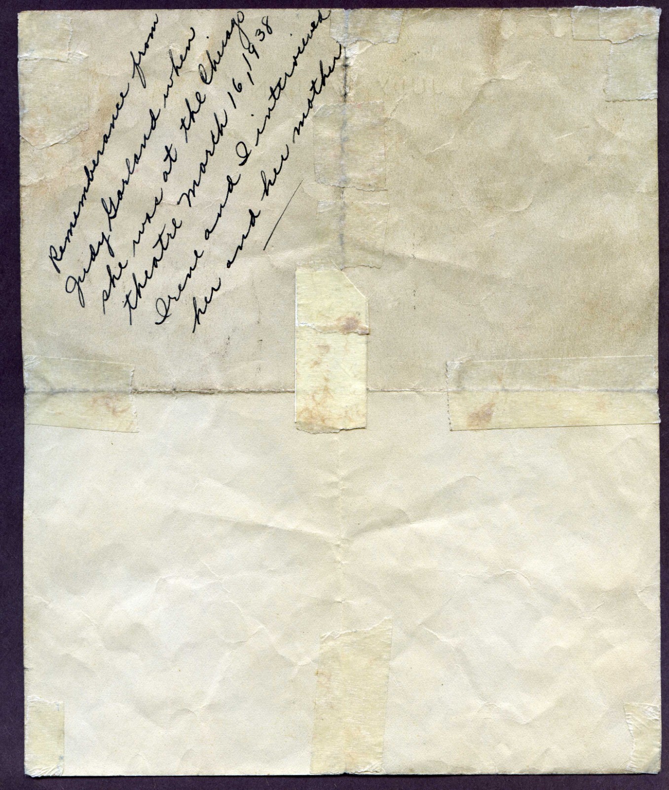 Early JUDY GARLAND signed page autograph ink 1938 PSA/DNA Hollywood ...