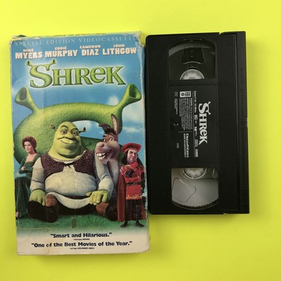 Shrek (VHS, 2001, Standard Version, Special Edition Big Box)-018 | eBay