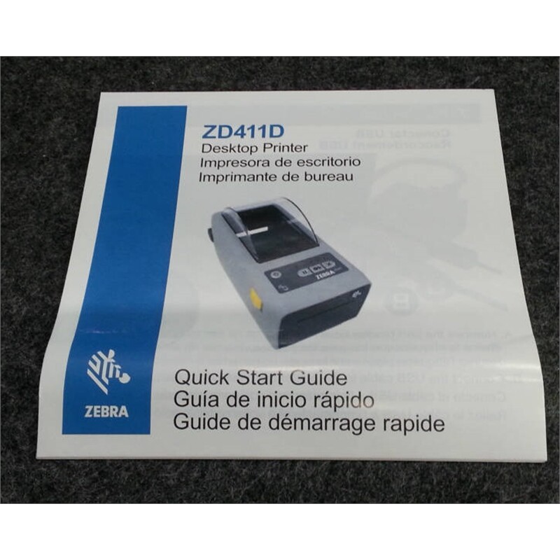 Zebra ZD411 Direct Thermal Monochrome Label Printer 203 x 203dpi 152mm ...