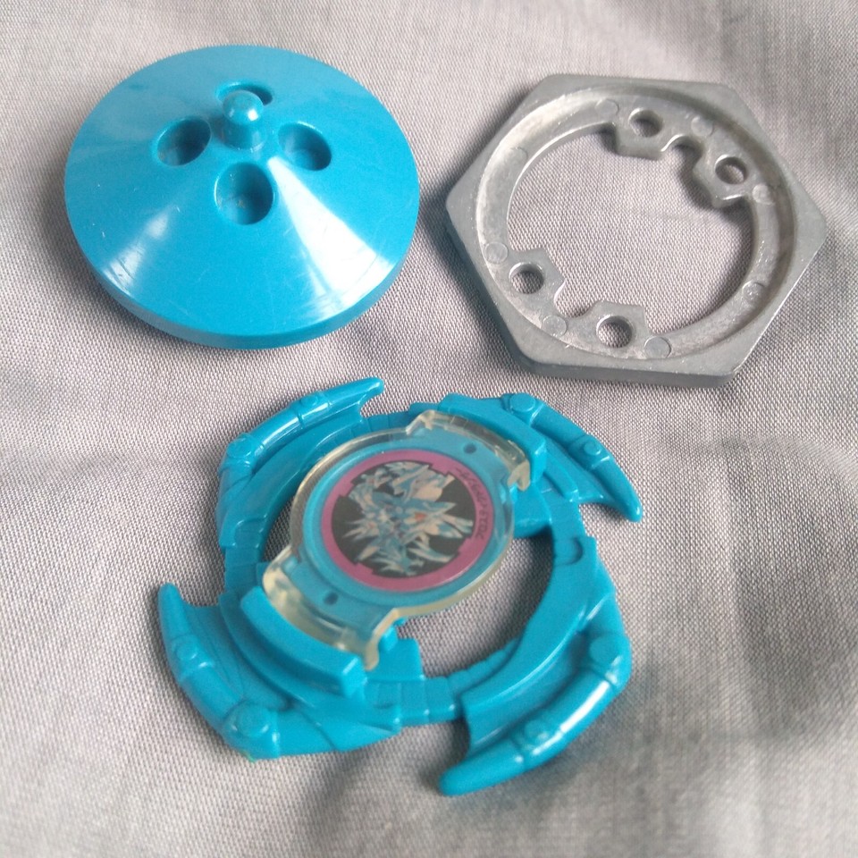 03 Frostic Dranzer Light Blue - Beyblade Takara Kai Hiwatari 14 Bey ...