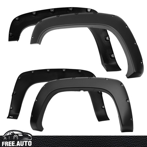 1988-2000 Chevy C1500 K1500 CK Pocket Rivet Style Fender Flares Matte ...