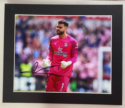 David Raya SIGNED Arsenal, Spain, Brentford Photo Autograph Mounted ...