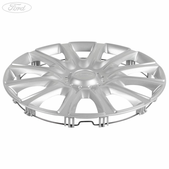 Genuine Ford Fiesta Mk7 B-max 15" Wheel Trim Silver Single Multispoke ...