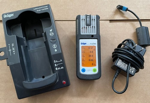 Drager X-am 5600 Gas Detector CO2,CH4(%LEL),O2,Cl2,H2 NOT Calibrated | eBay