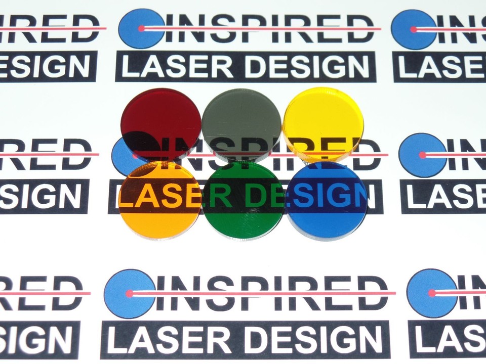 3" 76mm Acrylic disc (10 Pack) color acrylic round circle Craft Disk ...