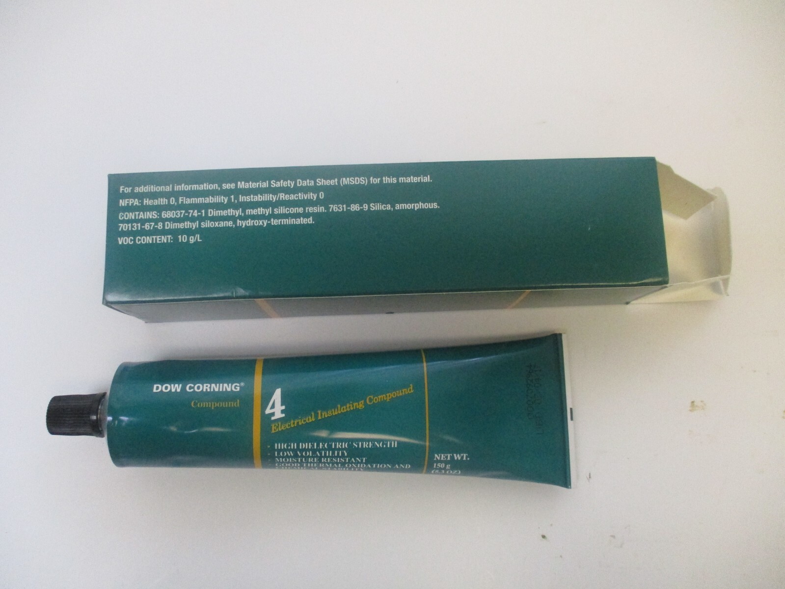 Dow Corning 4 Dc4 Electrical Insulating Compound Lubricant 5.3oz for ...