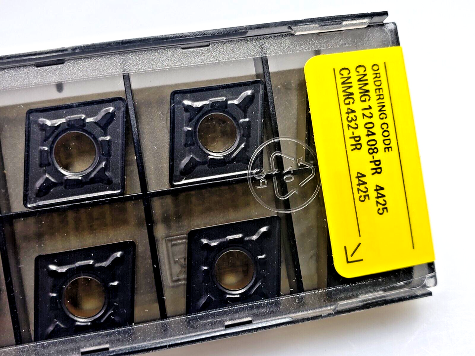 Sandvik Coromant CNMG 432-PR 4425 CNMG 12 04 08-PR Carbide Inserts (Box ...