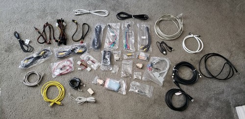 Lot of spare PC (computer) parts/cables/adapters | eBay