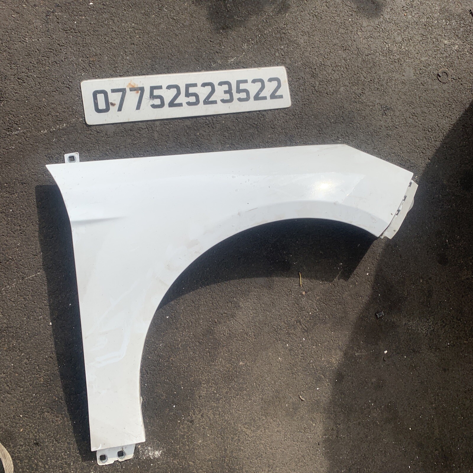 FORD FOCUS FRONT WING RH DRIVER SIDE WHITE GENUINE 2011-2018 | eBay