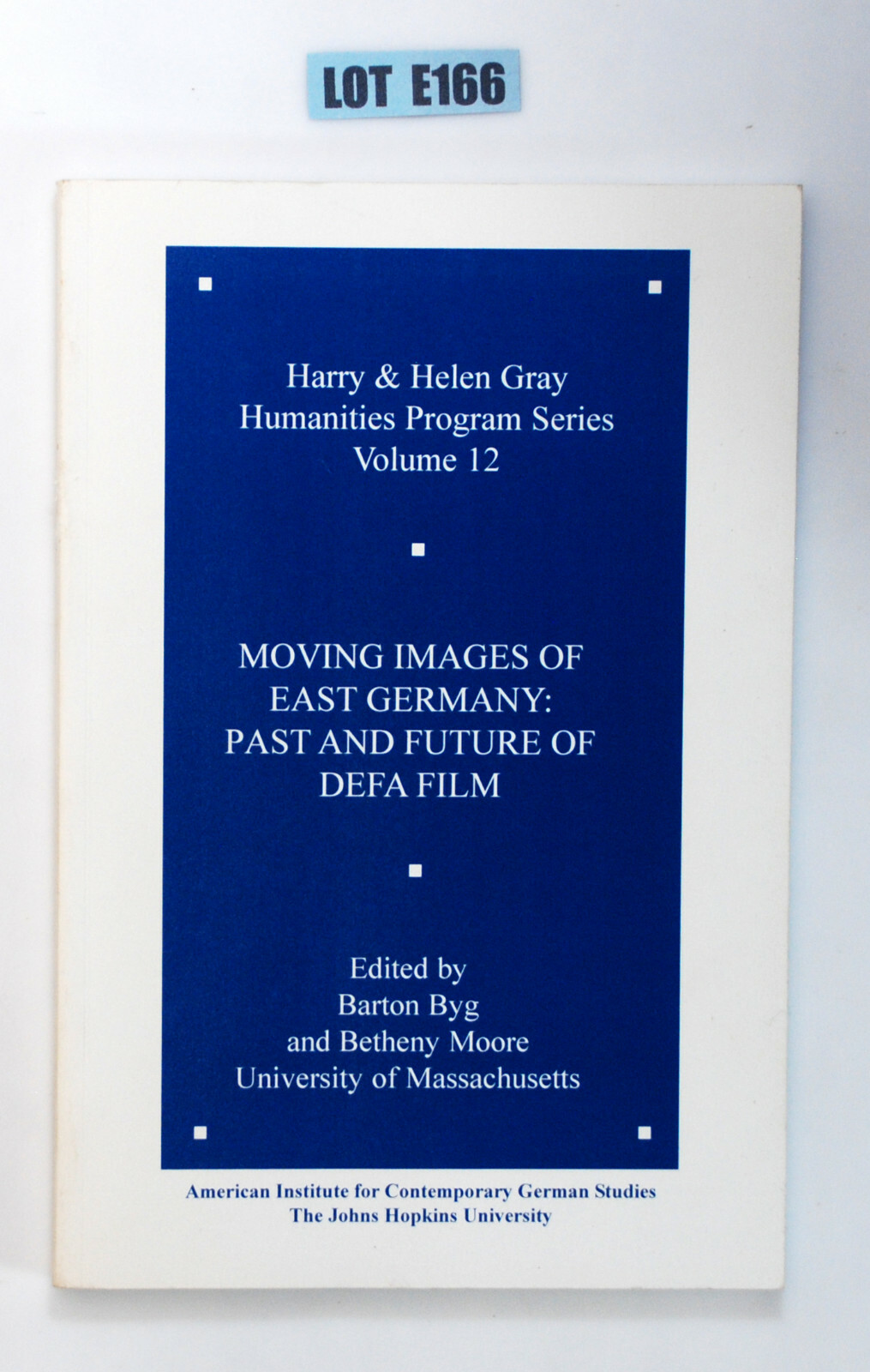Moving Images Of East Germany DEFA Film Byg 2002 Paperback Book E166 | eBay