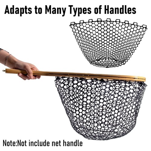 30cm 50cm 60cm Silicone Fishing Net Head Outdoor Fishing | eBay