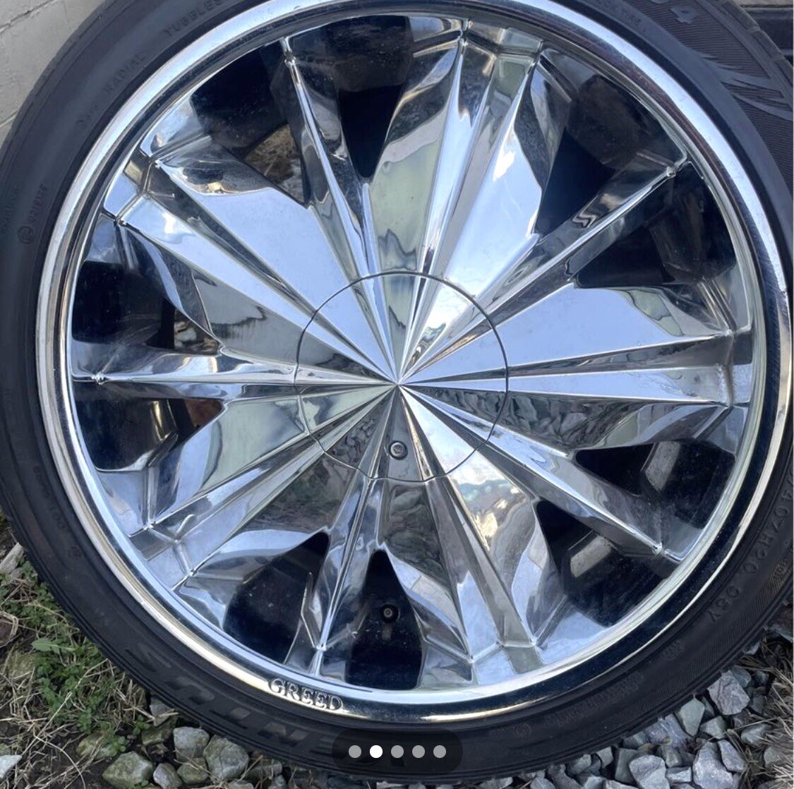 20 Inch Chrome Greed Rims & Tires | eBay