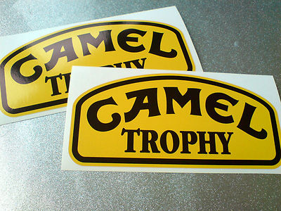Camel Trophy Stickers Decals Jeep 4x4 & Land Rover Fans 2 off 150mm | eBay