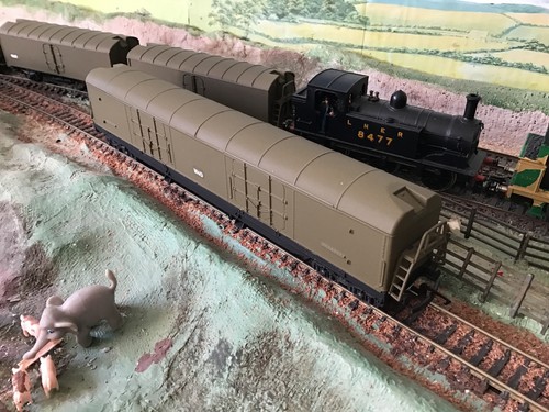 Lima 3194 BRT British Rail Freight Bogie Refrigerator Van Goods Wagon ...