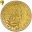 [#899093] Coin, France, Louis XV, Double Louis d'or Mirliton, 1724 ...