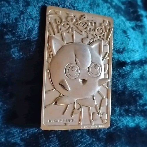 Pokemon Jigglypuff 23K Gold Plated Trading Card LE Nintendo | eBay