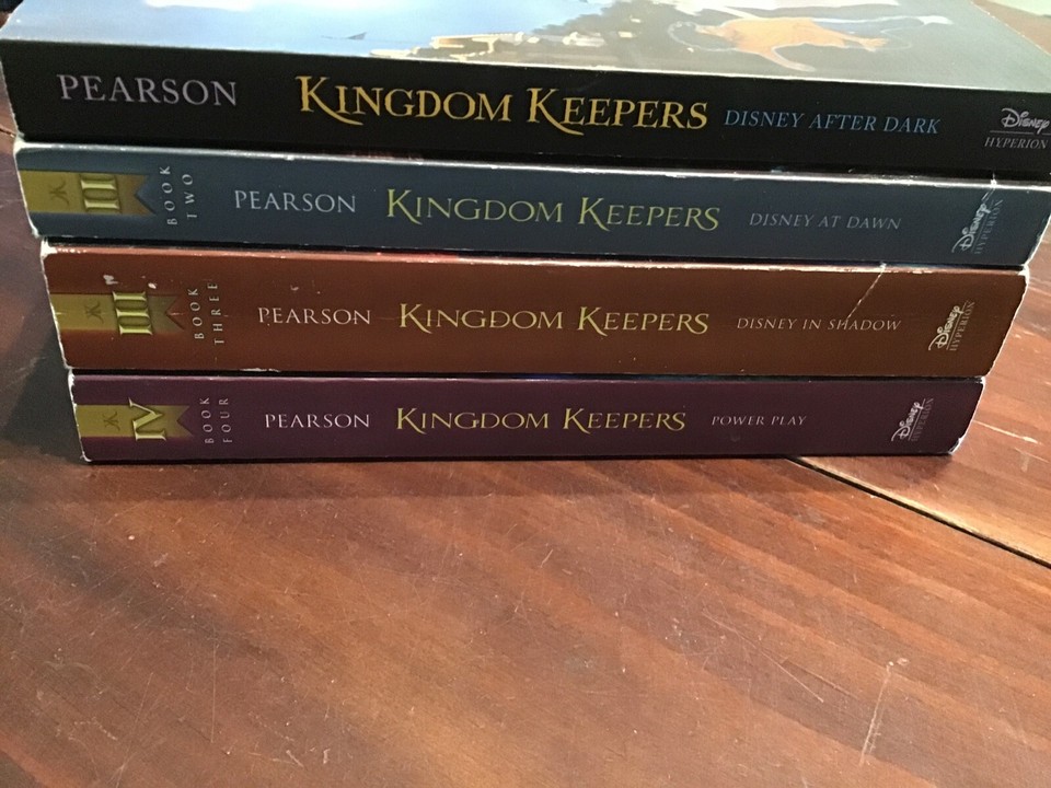 4 Disney Kingdom Keepers Series: Ridley Pearson 1 - 4 Power Play, In ...