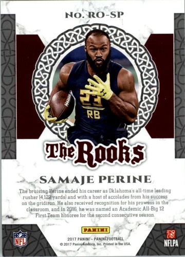 2017 Panini The Rooks #14 Samaje Perine - NM-MT | eBay