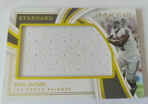 2022 IMMACULATE Josh Jacobs Patch /90 | eBay