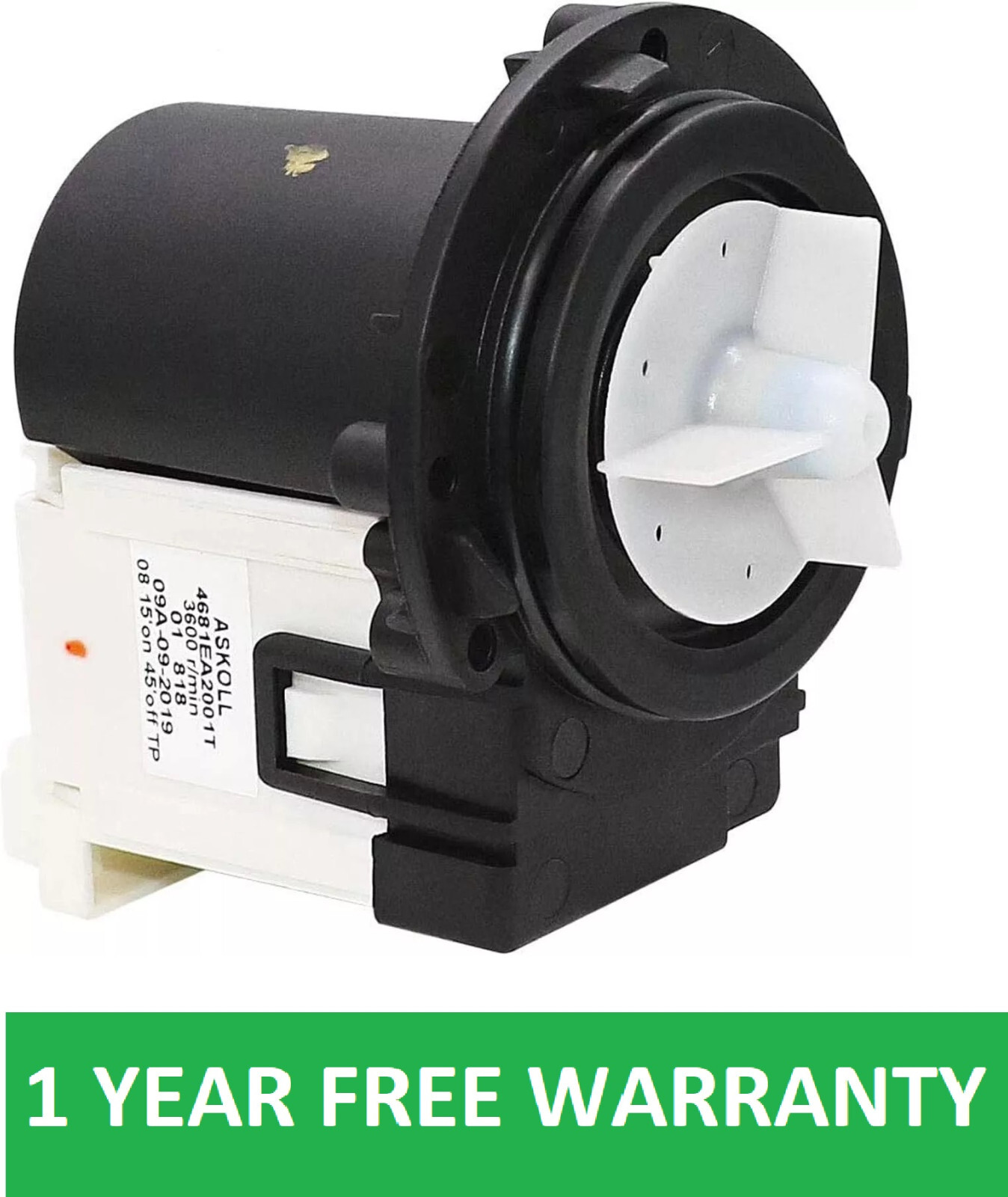 New Replacement Washer Pump For Whirlpool W10391443 AP6020786 By OEM ...